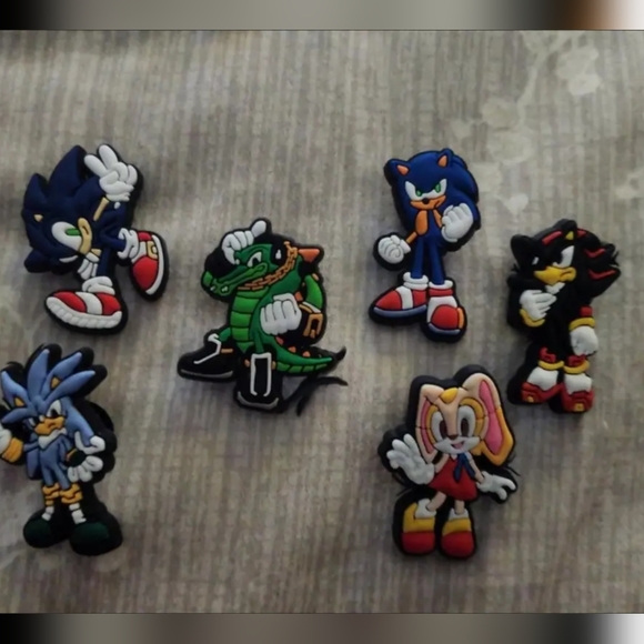 Accessories | New 2 Sonic The Hedgehog Croc Charms Jibbitz | Poshmark